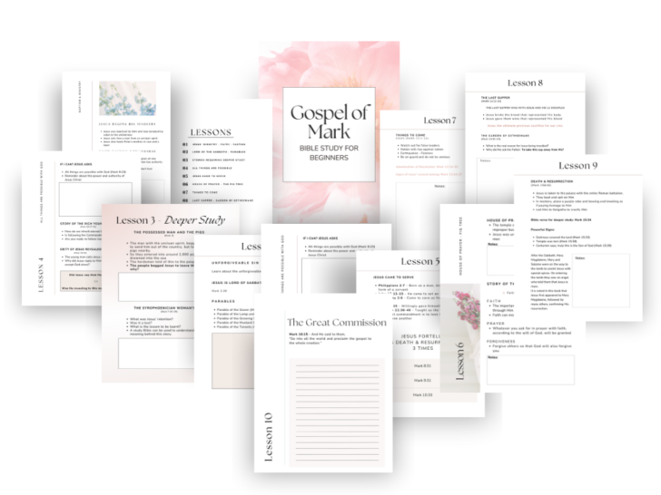 Book of Mark Summary and Overview [Free pdf with Study Notes] - Lift ...