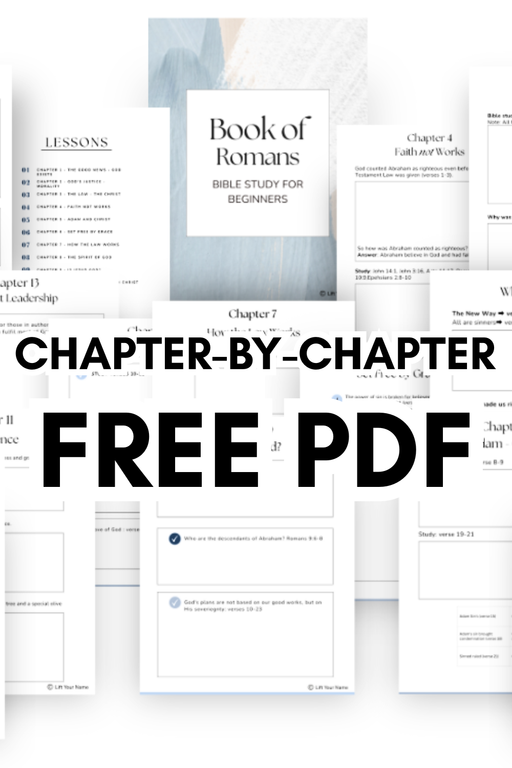 Book of Romans Bible Study Free PDF